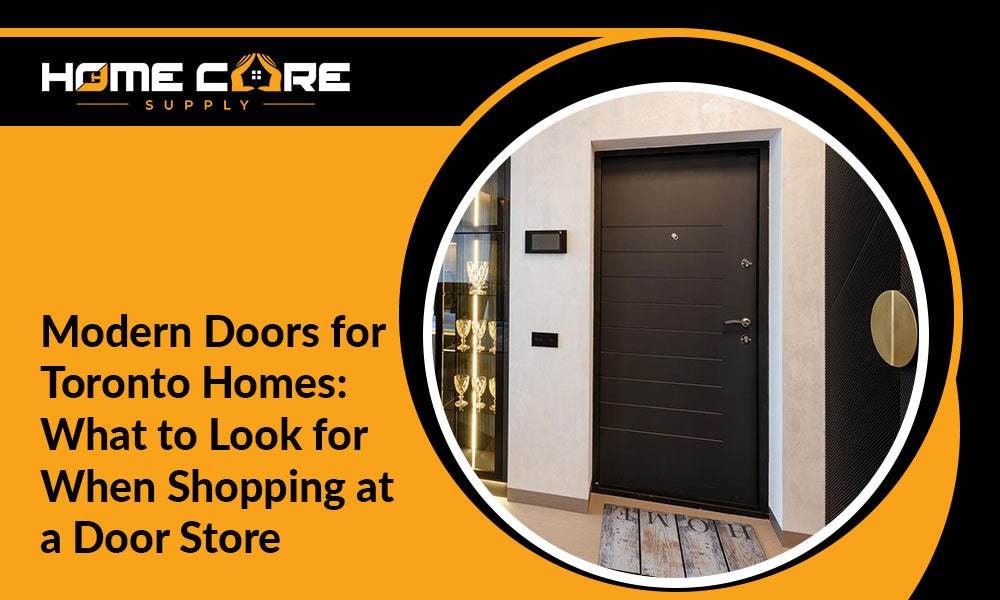 Modern Doors for Toronto Homes: What to Look for When Shopping at a Do